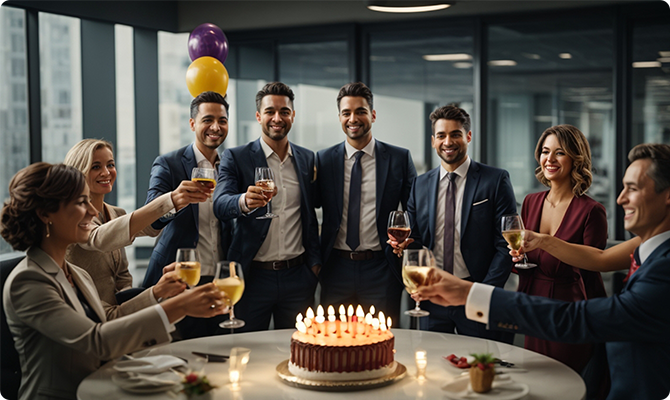 Office Celebrations at Puri Crawford | Employee Engagement